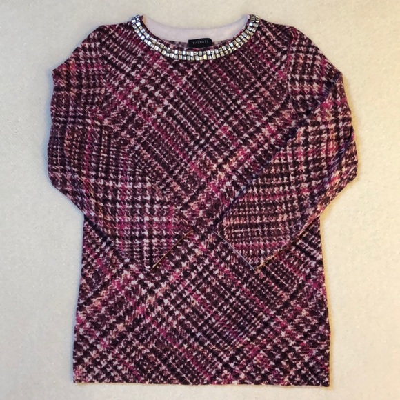 Talbots | Sweaters | Talbots Cashmere Embellished Sweater | Poshmark